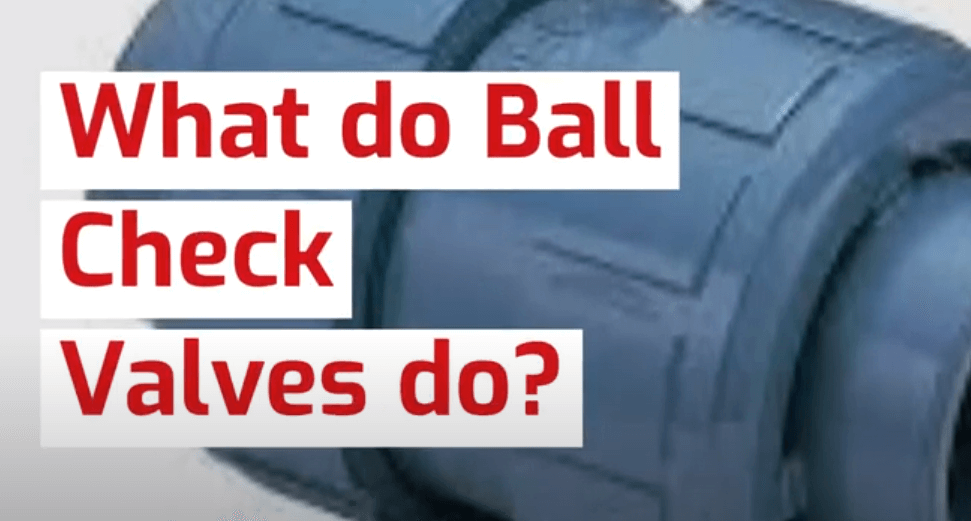 Ball Check Valves - TVI Valves